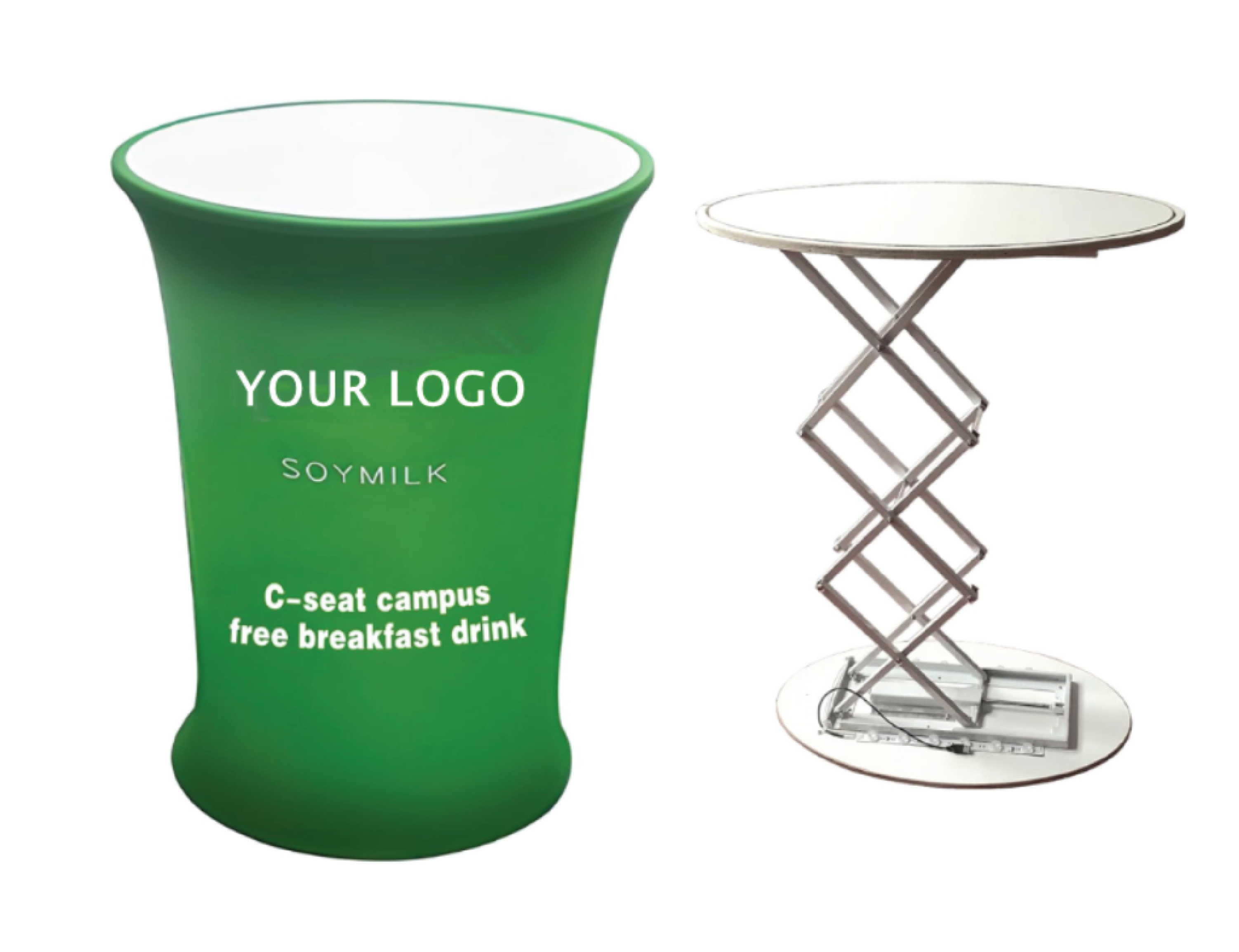 Pop Up Table - Circle – Display Experts
